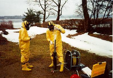 Sampling-Hazmat photo - Najarian Associates
